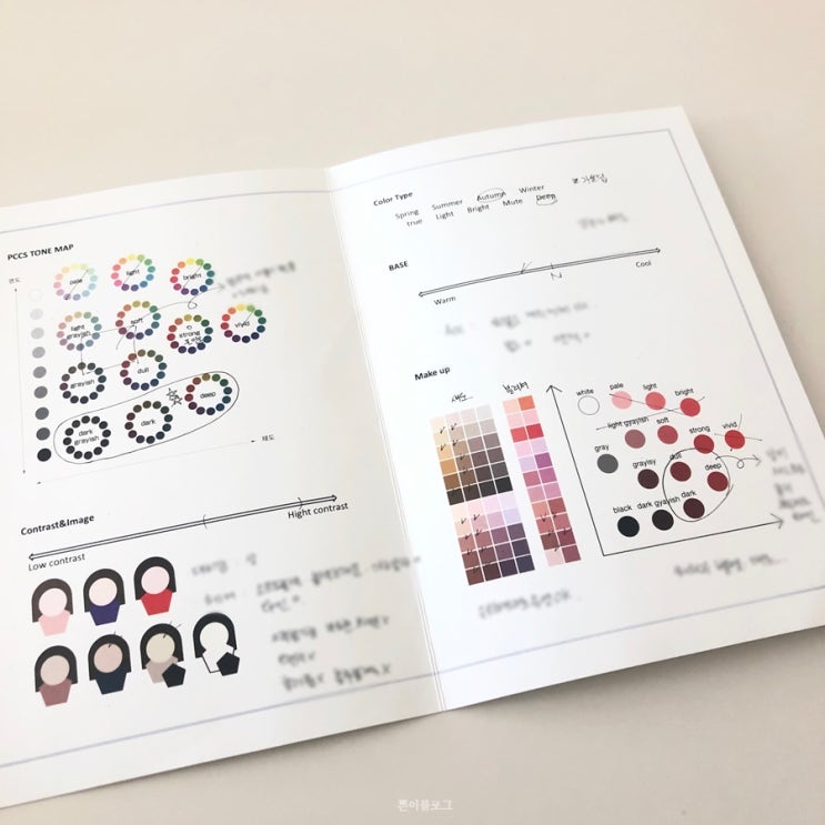 부산 퍼스널컬러 진단 색울림에서 쁜이는 가을딥 네이버 블로그