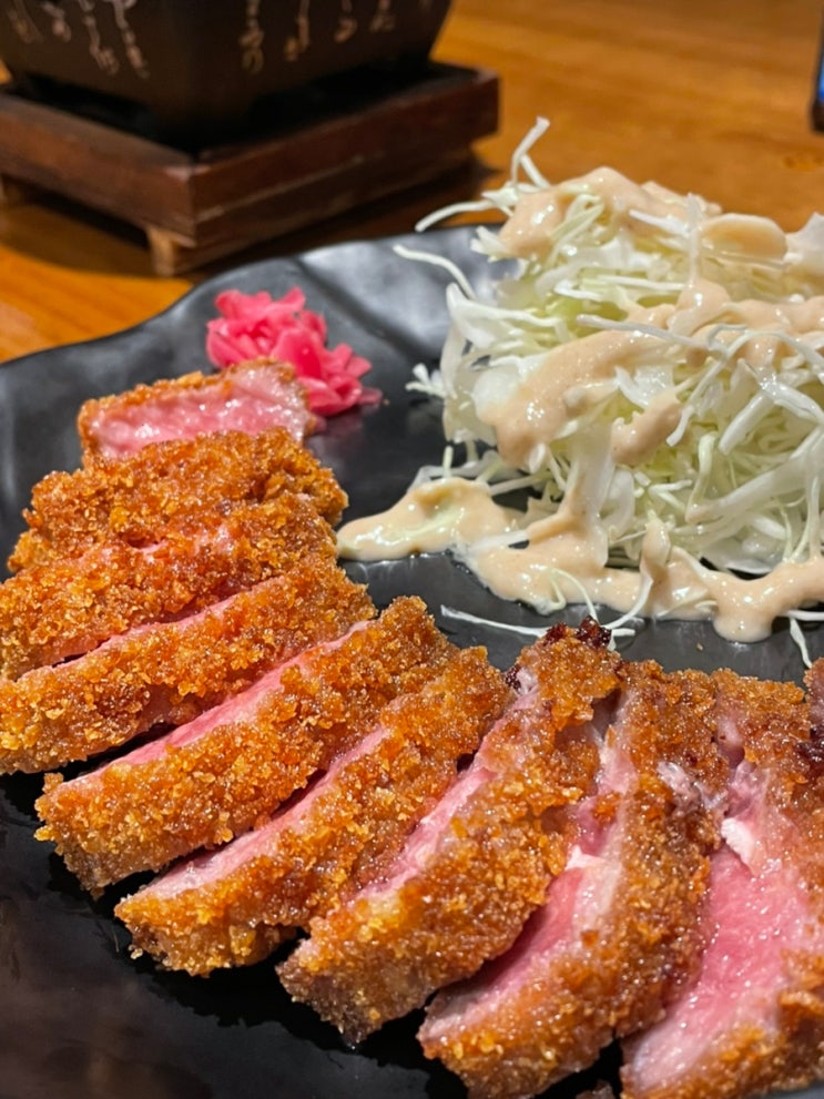 광명소하동 입에서 녹는 겉바속촉 광명 규카츠 맛집 이자와 네이버 블로그
