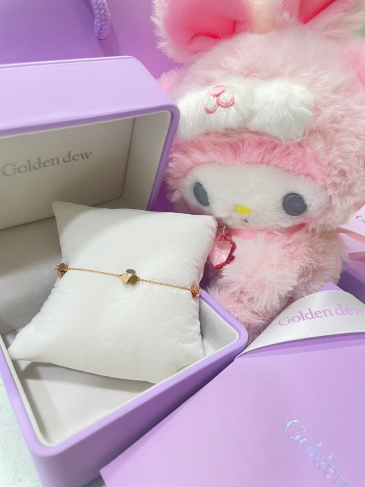 골든듀 스윗베리 뉴 팔찌(후기, 착용샷) : 네이버 블로그