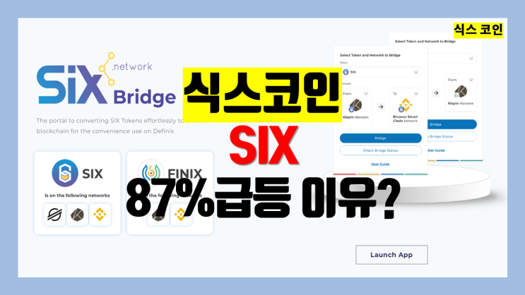 식스 코인 SIX 87% 급등 전망과 호재 시세 확인하기 Bitkub거래소는? : 네이버 블로그