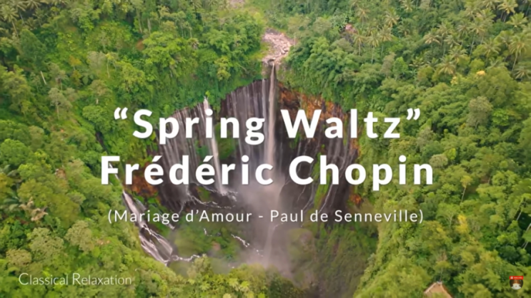 Chopin - Spring Waltz 쇼팽 봄의 왈츠, 악보, 피아노 반주 : 네이버 블로그