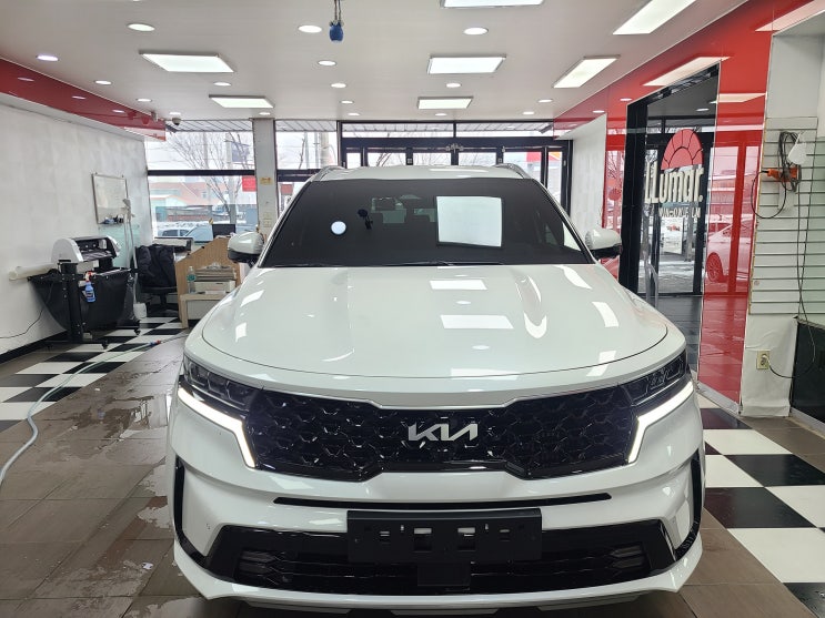 구미썬팅 구미버텍스도량점 쏘렌토MQ4루마버텍스 필름시공후 PPF시공과 만도애프터블로우 시공 : 네이버 블로그