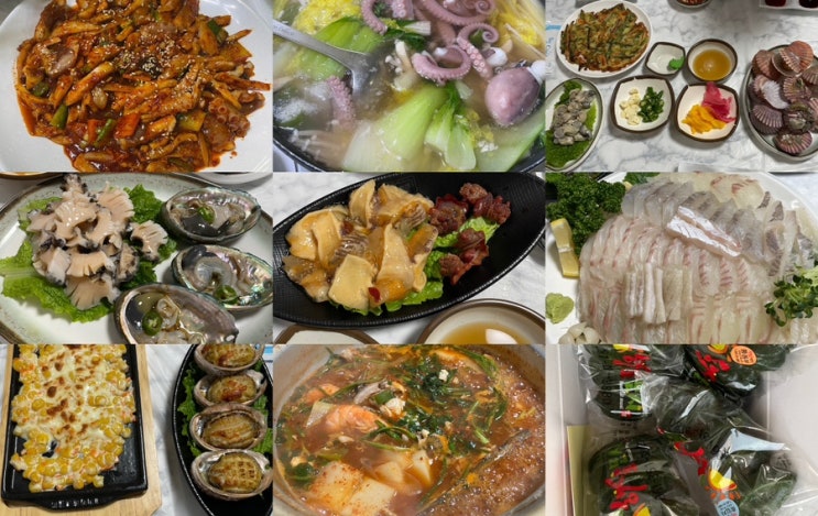 목포and진도 맛집 1일차 햇살모시모시떡 압해도뻘낙지낚지볶음 해녀소녀식당횟집 네이버 블로그