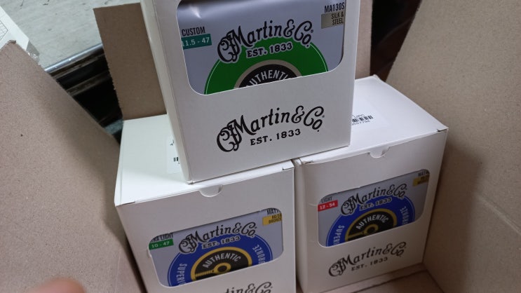 마틴 통기타 스트링 4종 입고 안내 M140 MA140 MA130S MA170 제페토공방 : 네이버 블로그