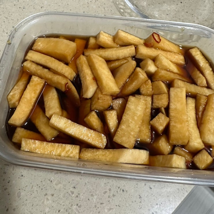 겨울 무 레시피 간단 장아찌 레시피 아침에 만들어 저녁에 먹는 아삭아삭 오독오독 간장 무장아찌 만들기 네이버 블로그