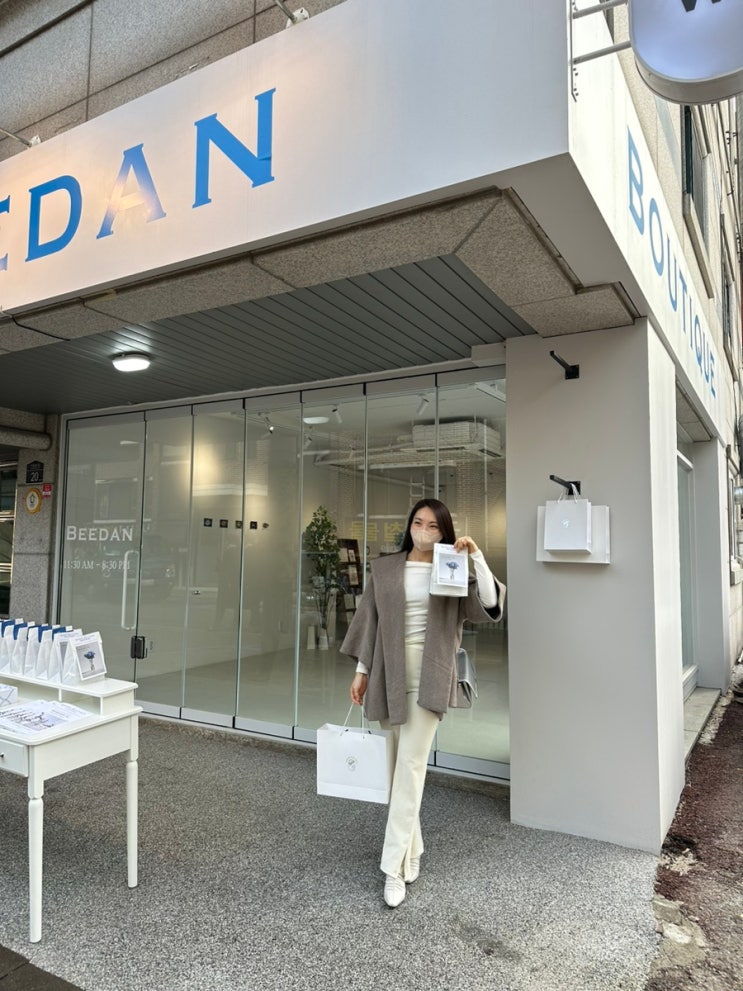 성수 팝업 비단부티크 BEEDAN 베제드수아 : 네이버 블로그