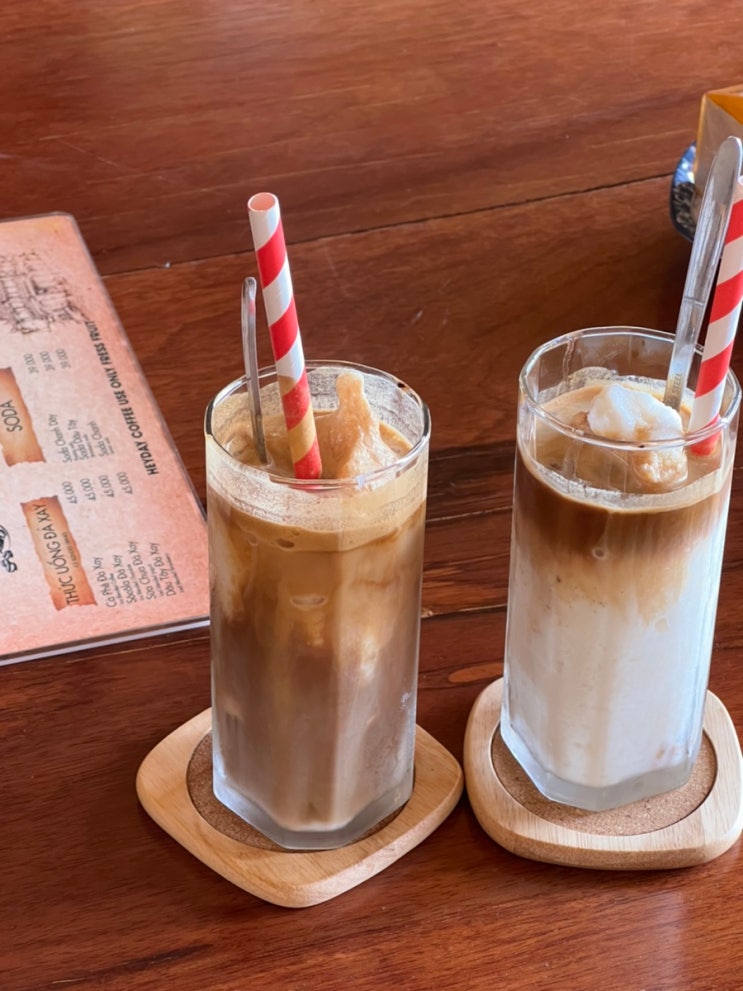 호이안카페 나만 아는 코코넛커피맛집 'heyday coffee, 헤이데이커피' 투본강뷰맛집! : 네이버 블로그