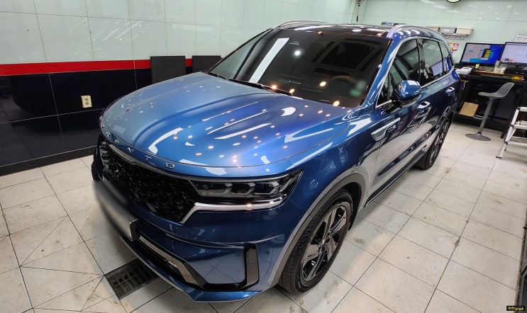 기아 쏘렌토 MQ4 광택, 유리막코팅, PPF시공, 유리 발수코팅 : 네이버 블로그