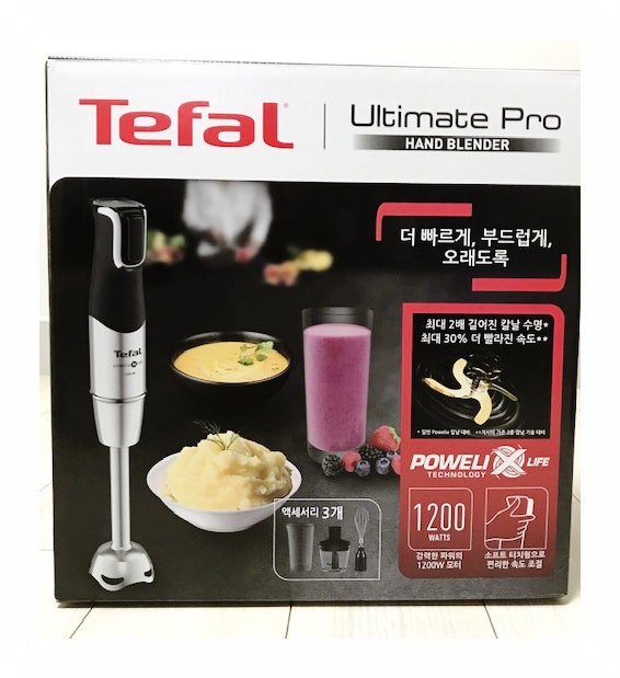 [핸드블렌더] 테팔 얼티메이트 프로 핸드블렌더 Tefal Ultimate Pro hand blender 언박싱 (feat.내돈 ...