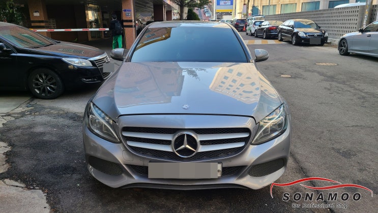 벤츠 C클래스 W205 12.3인치 모니터 M2C-200A장착 : 네이버 블로그