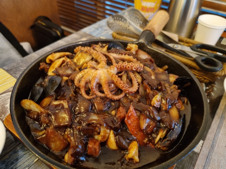 기장 짜장면 맛집 연화반점 맛있었던 해물 듬뿍 돌판짜장 네이버 블로그