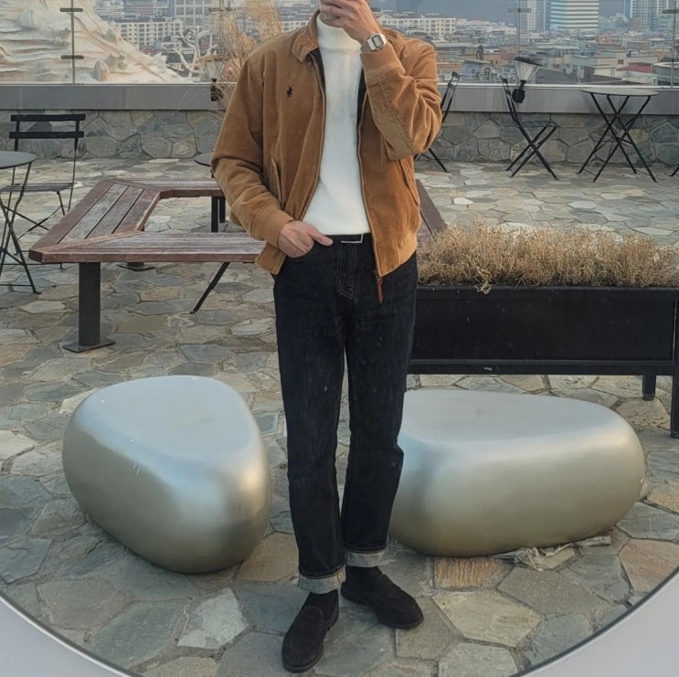 조셉트 남자 스웨이드 로퍼 코듀로이 바라쿠다 자켓이랑 찰떡궁합feat폴로 랄프로렌 네이버 블로그