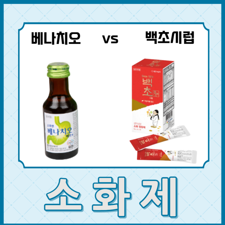 소화제 베나치오 Vs 백초시럽 성분비교 효능 편의점 임산부 Feat 베나치오액 베나치오세립 백초수 네이버 블로그