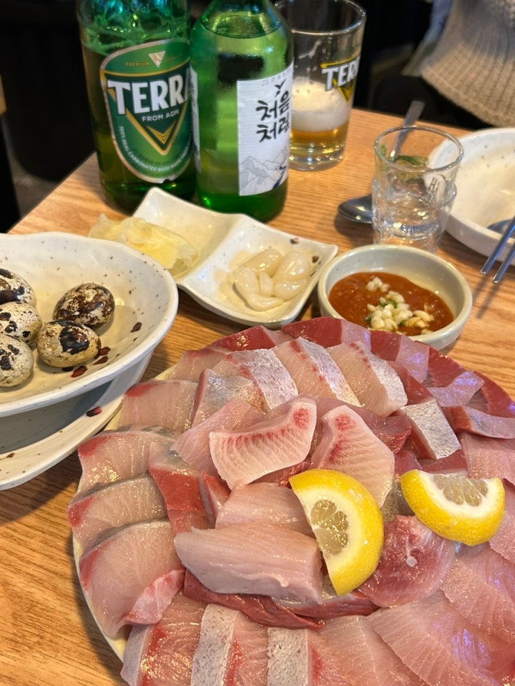 내돈내산 서울 대방어 성지 주말 웨이팅 본점 비교 연남 바다회사랑2호점 네이버 블로그