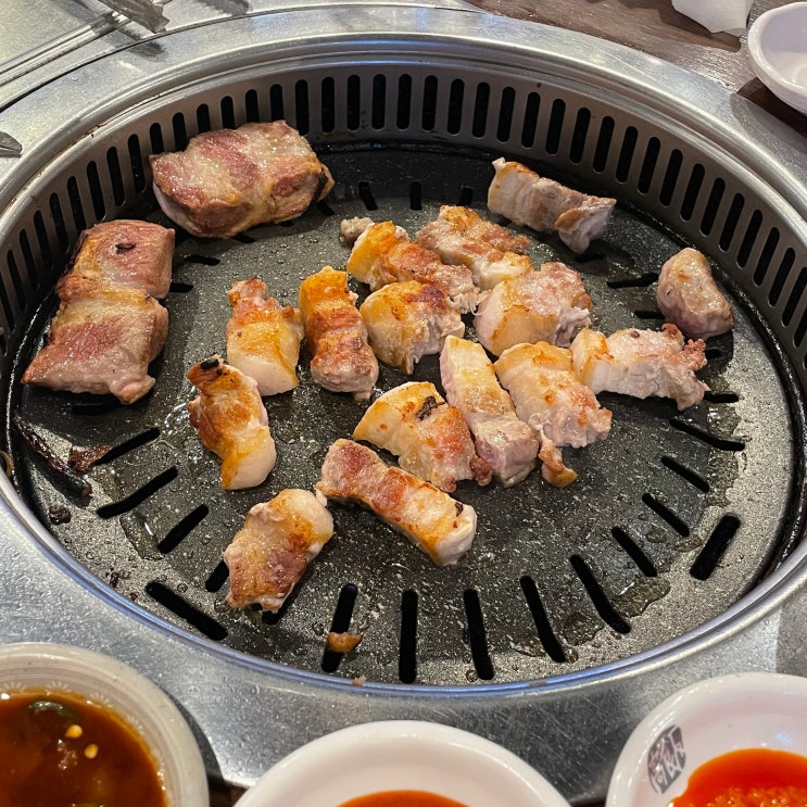 보정동 카페거리 맛집 고반식당 고사리 삼겹살 회식 딱이야 네이버 블로그