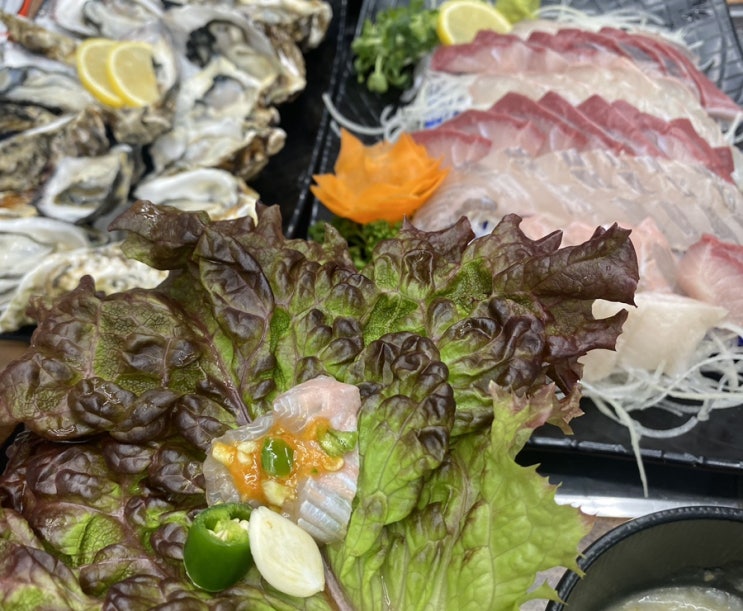 평택 동삭동 횟집 방어와 석굴회가 꿀맛 ‘바다에퐁당 네이버 블로그