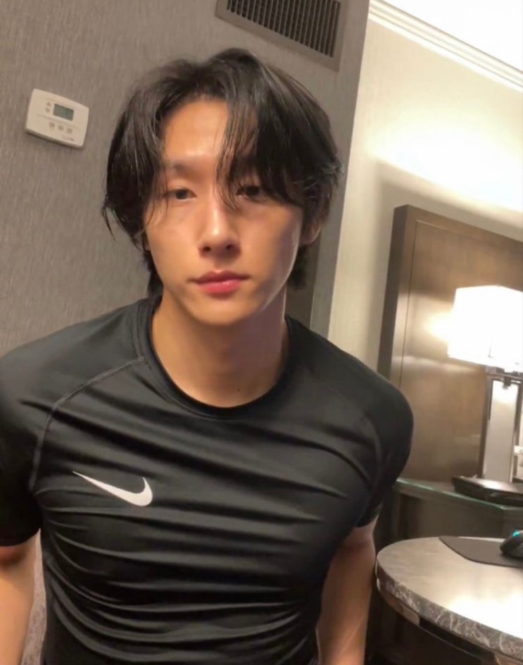 남자 긴얼굴 헤어스타일 Best 남자장발 긴머리 리프컷 리프펌 네이버 블로그