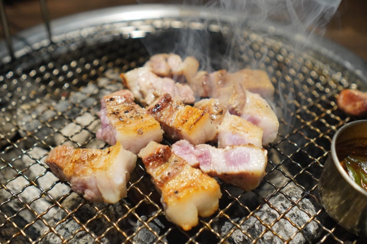 제주 흑돼지 맛집 고기왕 숯불향 원탑인듯 애월맛집 추천 네이버 블로그