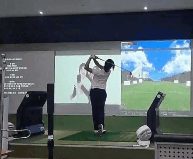 남양주 호평 평내동 메이져 스크린 골프연습장 Kpga 투어프로 장정우 골프 레슨받다 네이버 블로그