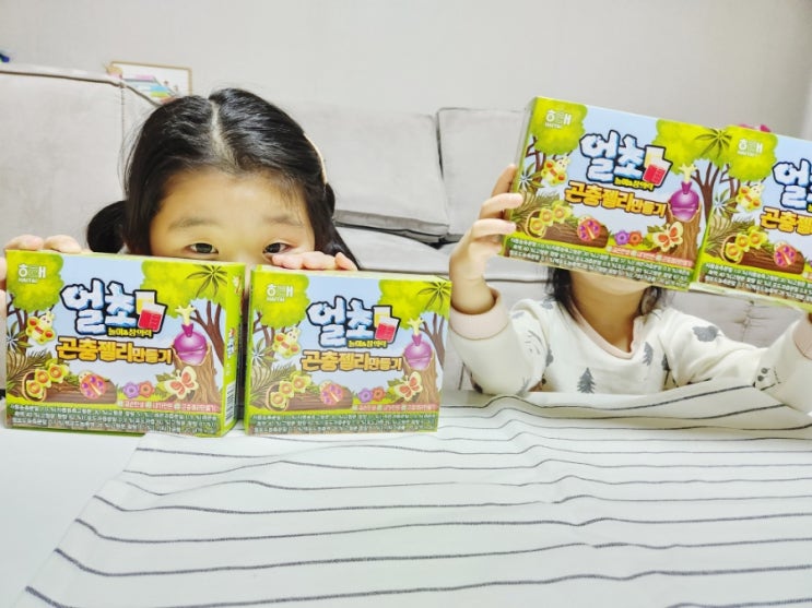 해태 얼초 곤충젤리만들기 집콕놀이를 도와줘♡ 네이버 블로그
