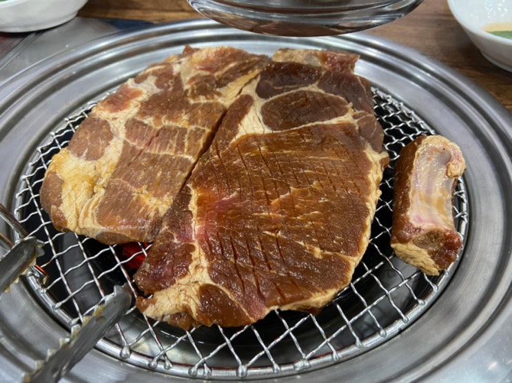 [성남 맛집] 수진역 돼지왕갈비 백경회관_내돈내산 : 네이버 블로그