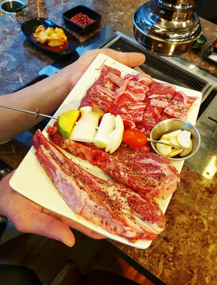 역삼동 맛집 역삼역 양갈비 전문 구워주는 고기집 명성갈비 네이버 블로그