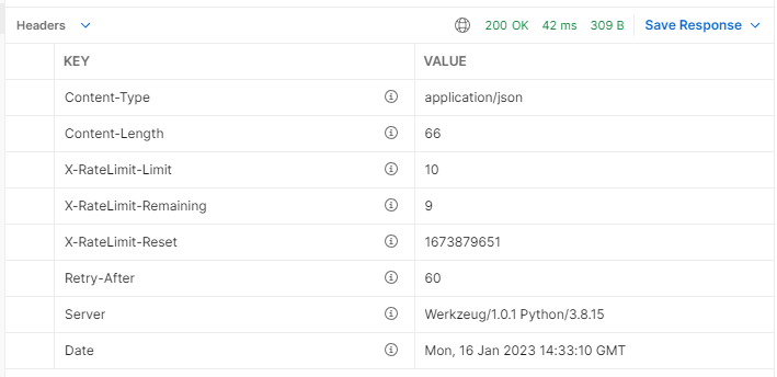 Python Flask 파이썬 플라스크 Api Rate Limit 설정 네이버 블로그 