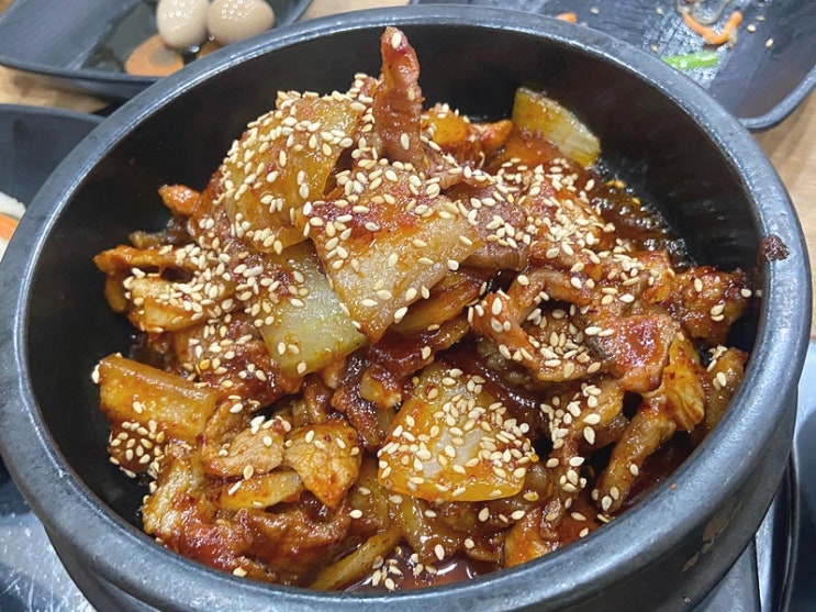 광주 유촌동 맛집 뚝배기주물럭 해물된장 해남소망식당 네이버 블로그