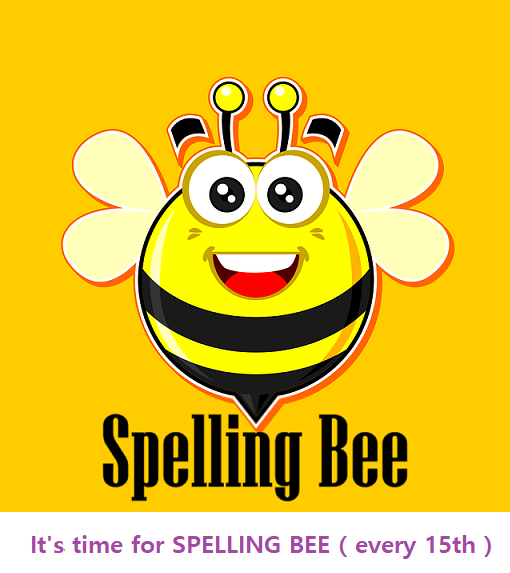 Feb 2nd Spelling bee words -연산동 영어학원, 진 영어, 연산초등학교 앞, 롯데, 데시앙, 연산초 영어 ...