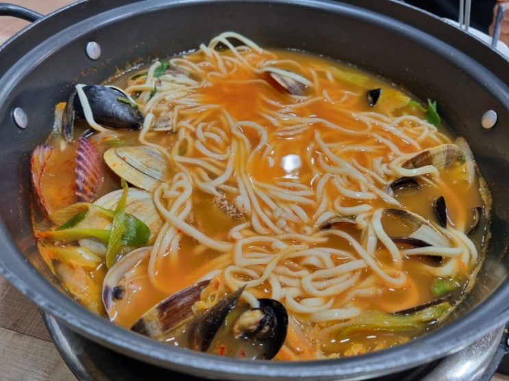 북수원 장안구 조원동 송죽동 근처 택이네 조개전골 칼국수 맛집수원 파티룸 근처 네이버 블로그