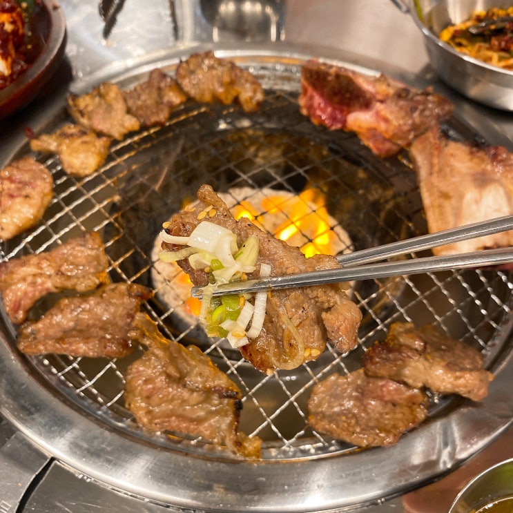 세로수길 맛집 가로수 그곳2 소갈비에 양념꽃게구이까지 모임하기 좋은 신사역 고기집 네이버 블로그