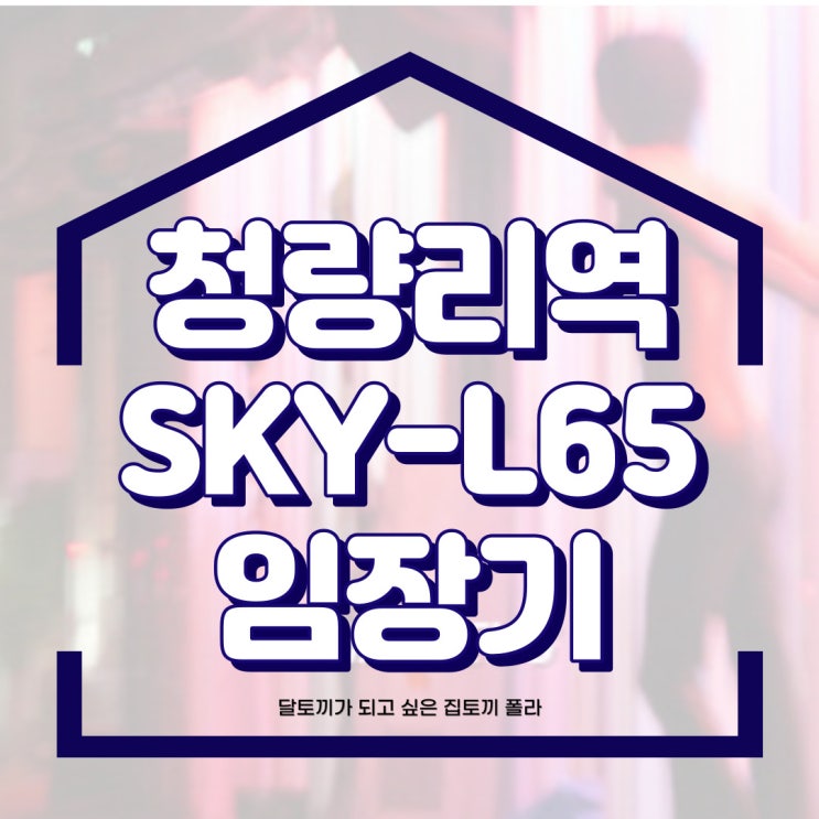 청량리역 롯데캐슬SKY-L65 임장기 : 청량리588에서 상전벽해(청량리4구역) : 네이버 블로그