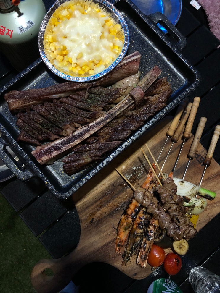 경북 칠곡 팔공산 대구애견동반 캠핑식당 이루다 네이버 블로그