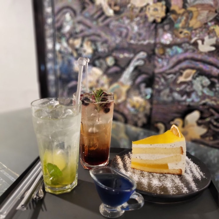 용마커피 디저트가 맛있는 샤로수길 카페 한라봉홍차케이크 : 네이버 블로그