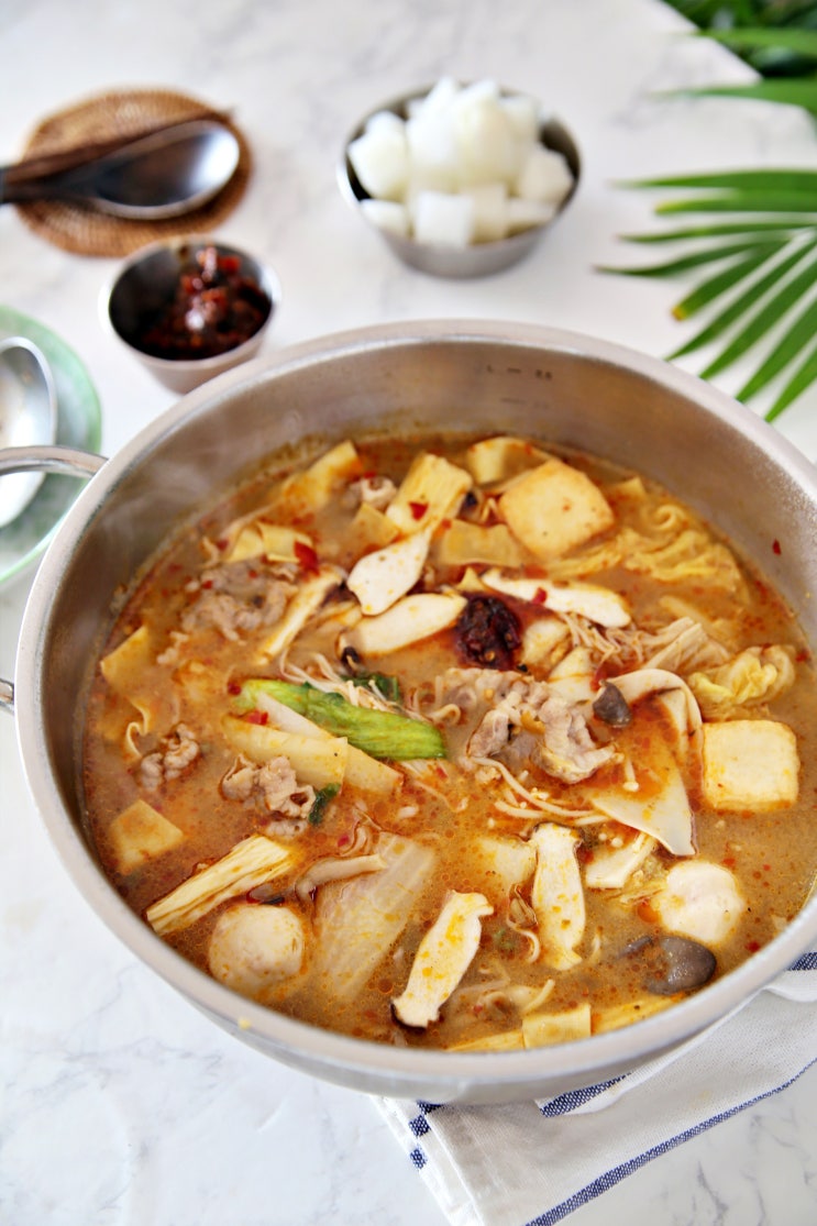 마라탕 밀키트 추천 준비된 마라탕소스 재료 간편요리 만들기 네이버 블로그