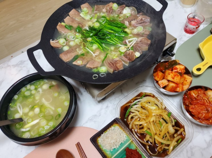협찬×이천 숨은골목맛집소머리수육 추천술안주and몸보신으로도 좋은 소머리국밥 전문점 인순이소머리국밥 포장후기 네이버 블로그
