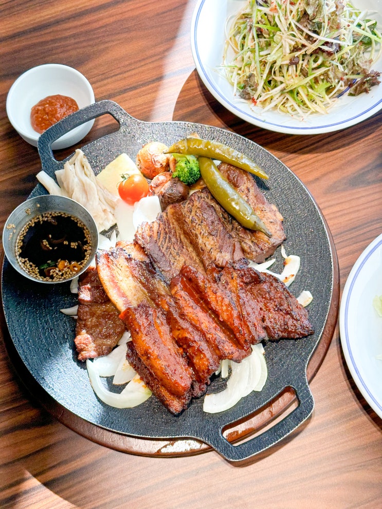 평택 신상맛집 고급스럽고 정갈한 돼지갈비 한상차림 평택 외식추천 차순옥 네이버 블로그