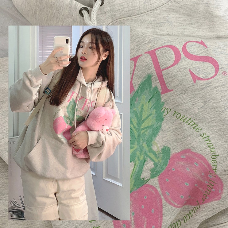 PHYPS 딸기 후드티 존귀템 (피지컬에듀케이션디파트먼트) : 네이버 블로그
