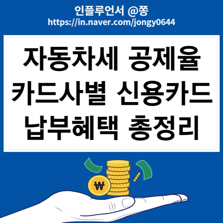 2023 1월 자동차세 연납 공제율 지방세 카드납부 혜택 롯데 국민 삼성 신한 우리 신용카드 네이버 블로그