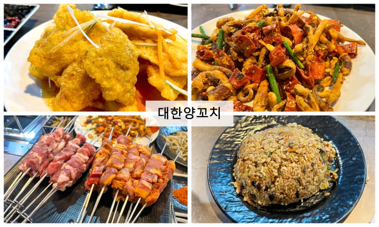 대구 현지 느낌 가득한 요리를 접할 수 있는 양꼬치 전문점 혁신도시 대한양꼬치 네이버 블로그