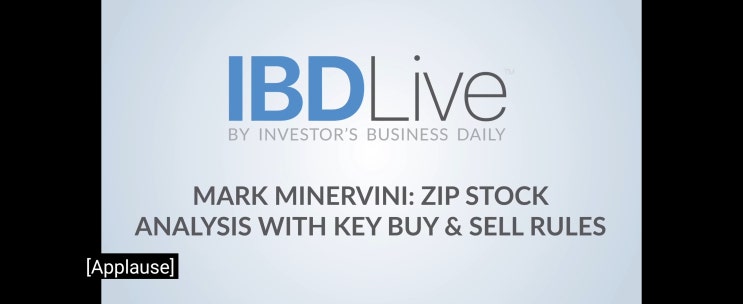 Stock analysis by Mark Minervinni with IBD Live : 네이버 블로그