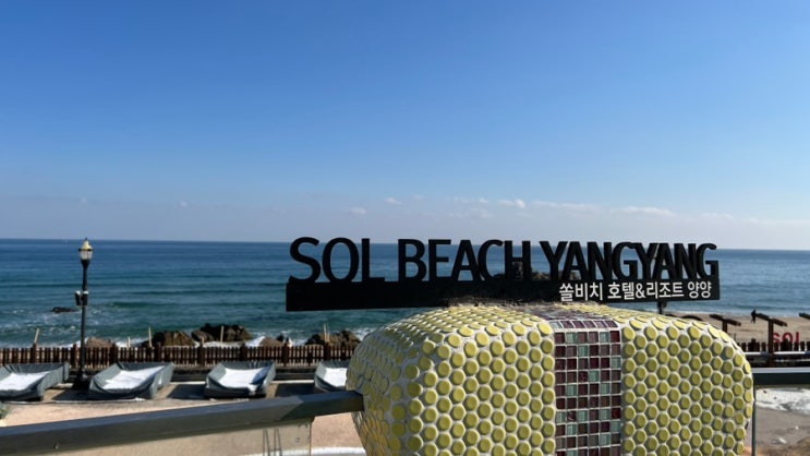 강원도양양 쏠비치 오션 플레이 이용후기 네이버 블로그