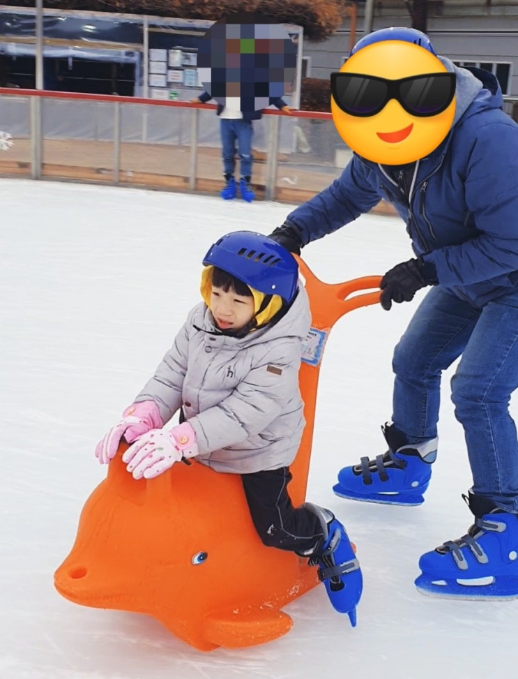 과천 야외 스케이트장 돌고래 보조기구가 요물이네 네이버 블로그