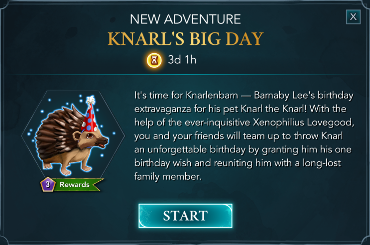 [호그와트 미스터리] "Knarl's Big Day" 공략 : 네이버 블로그