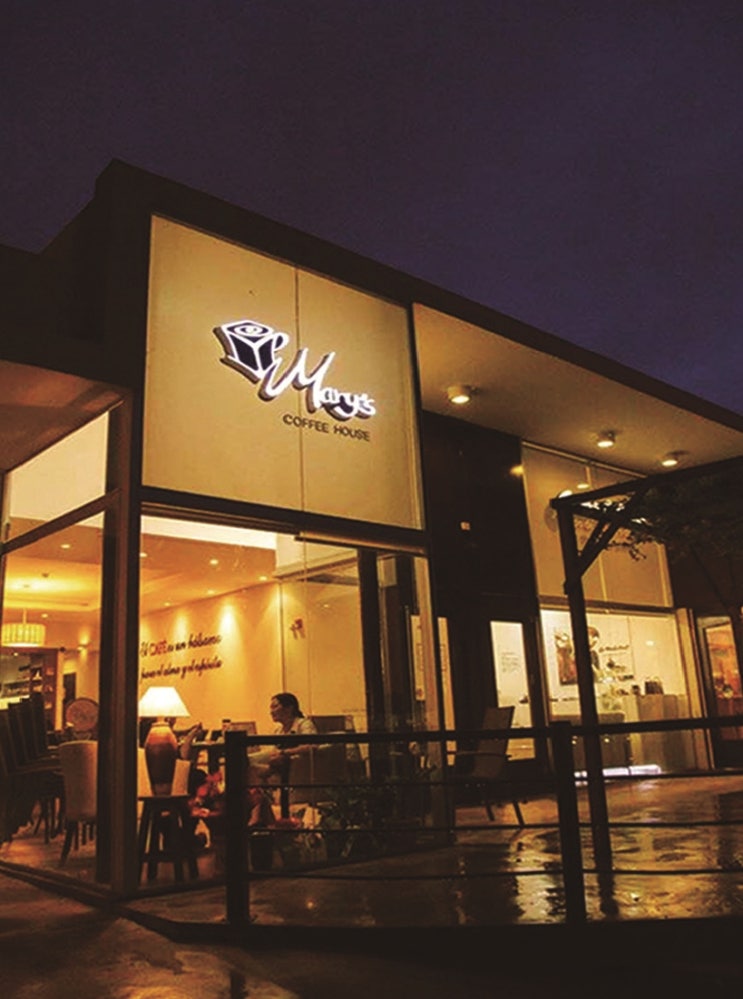 로고 디자인: Mary's COFFEE HOUSE : 네이버 블로그