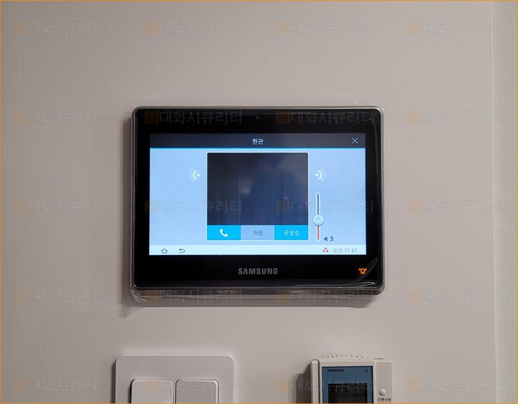 삼성IoT홈오토/화성 반송동 동탄시범다은마을우남퍼스트빌아파트SHN-8070S를SHP-HB700으로 교체설치 : 네이버 블로그