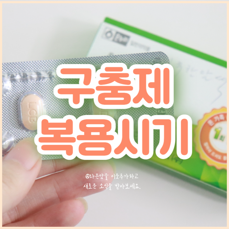 구충제 복용시기 복용법 복용시간 부작용 고민될때 보세요 네이버 블로그