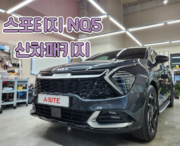 [부산 신차패키지] 스포티지 NQ5 버텍스 틴팅 및 메이튼 사이드스텝 장착으로 완벽 출고 : 네이버 블로그