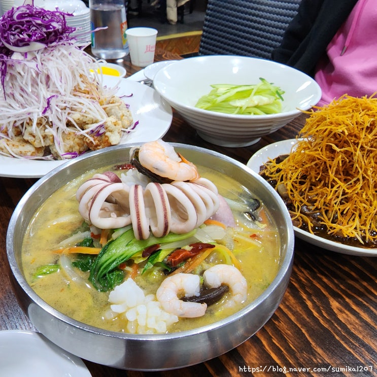 강화 금문도 강렬한 비주얼의 강화도 중국집 짬뽕맛집 주차팁 네이버 블로그