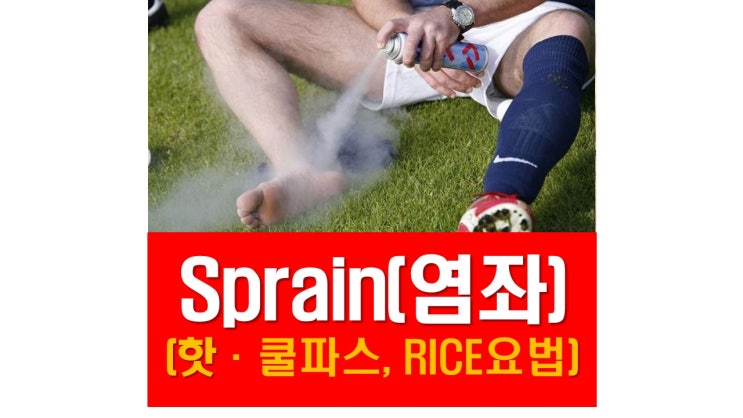 Sprain(염좌) 시 쿨파스, 핫파스 적용 시기와 RICE요법의 적용 : 네이버 블로그